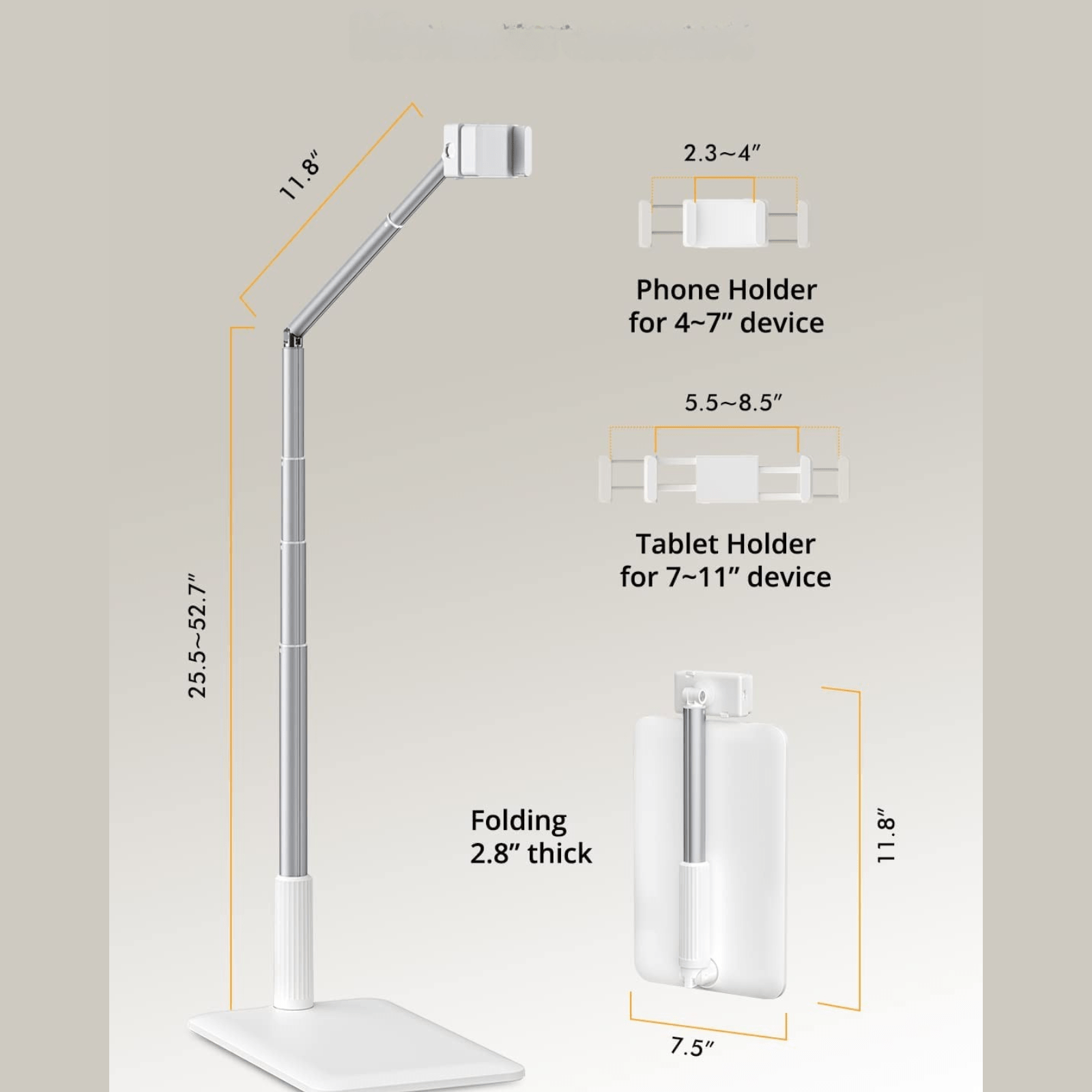 FlexiStand® | Adjustable Phone Stand with Lights for Content Creators ...