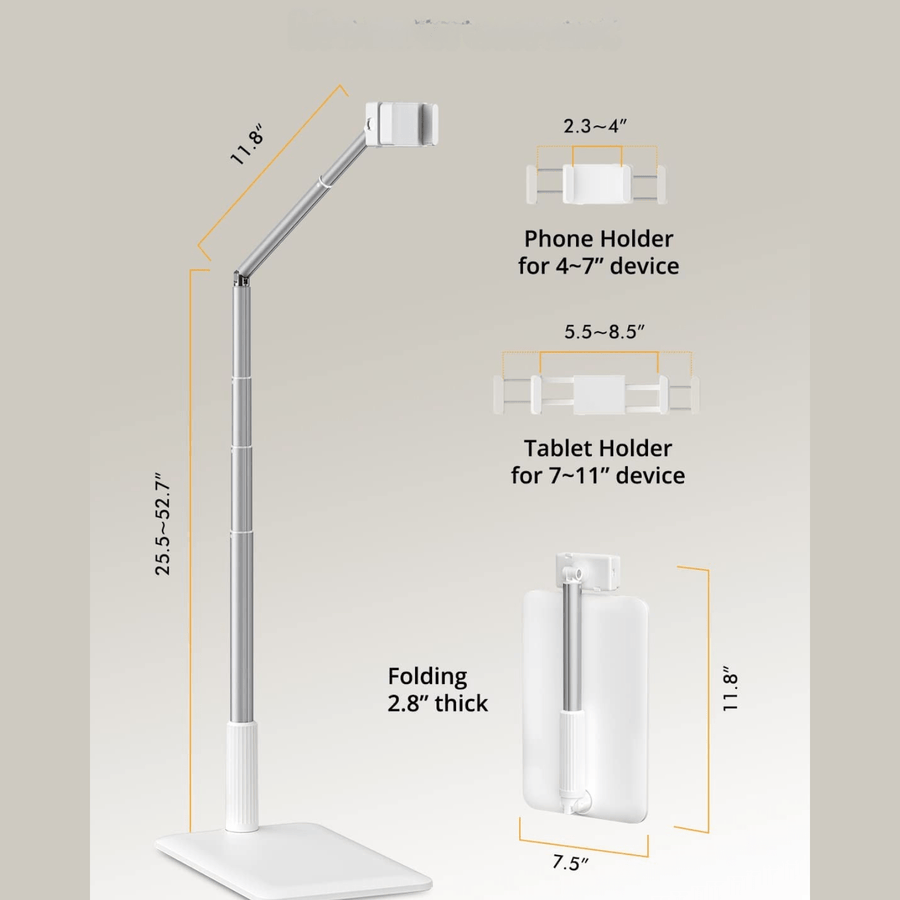 FlexiStand® | Adjustable Phone Stand with Lights for Content Creators ...