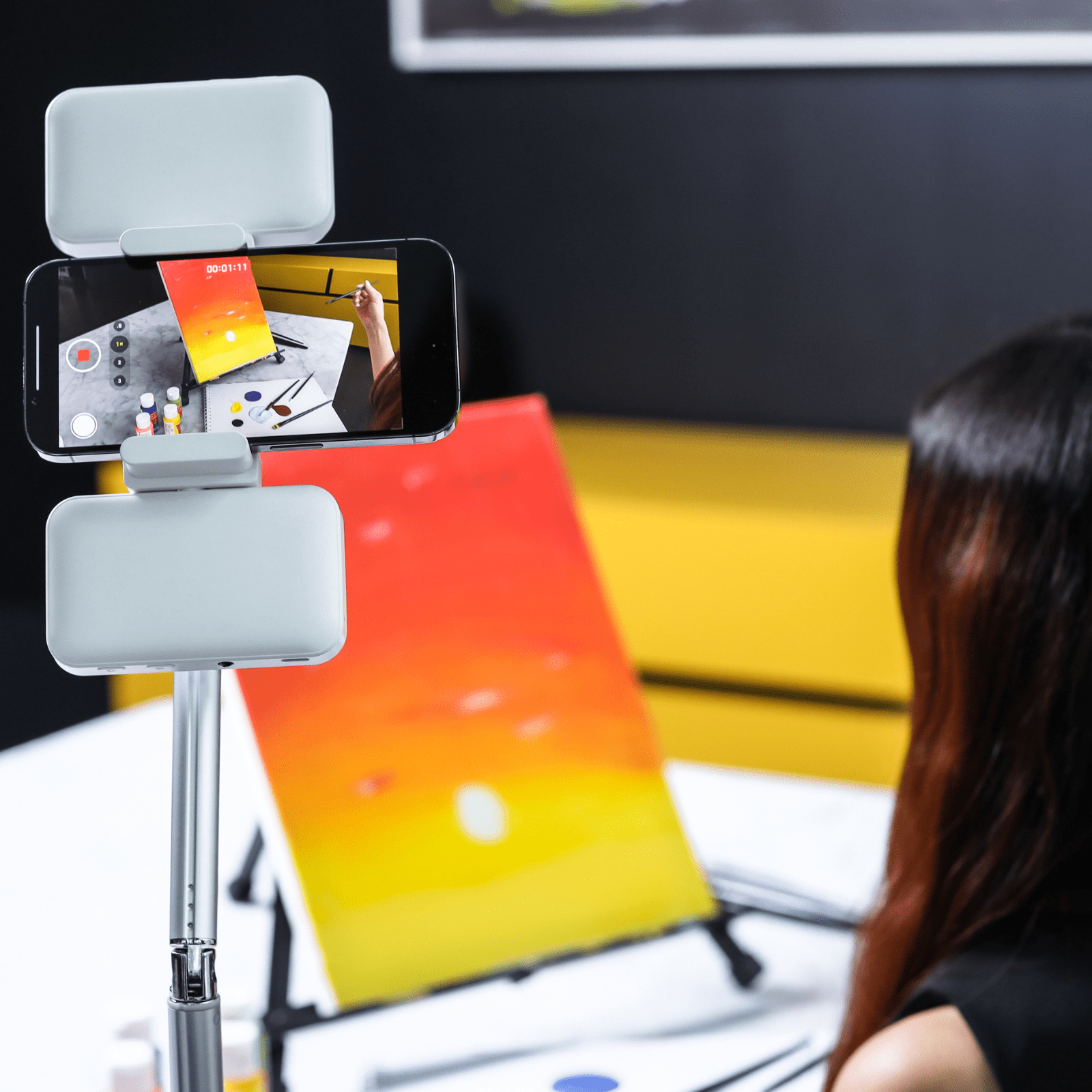 FlexiStand® | Adjustable Phone Stand with Lights for Content Creators ...